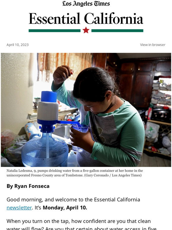 Los Angeles Times: How worried are Californians about future water ...