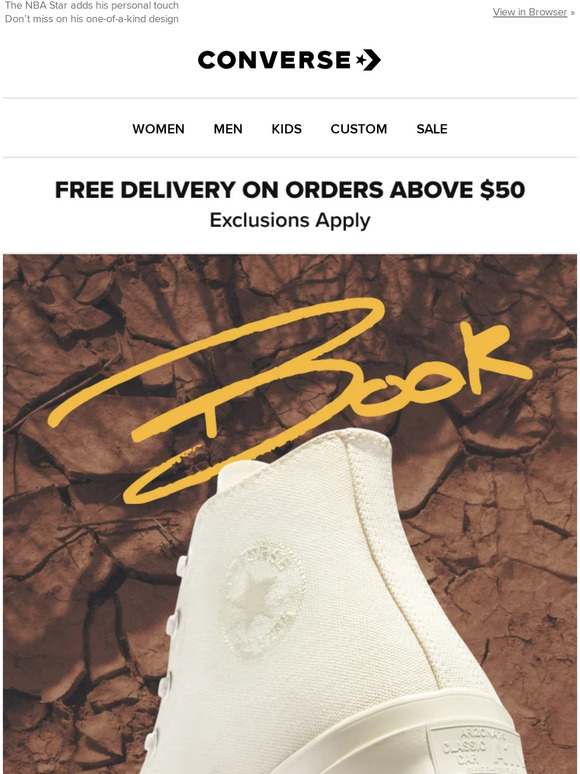 Converse: Stay tuned: Devin Booker x Chuck 70 🔥🏀 | Milled