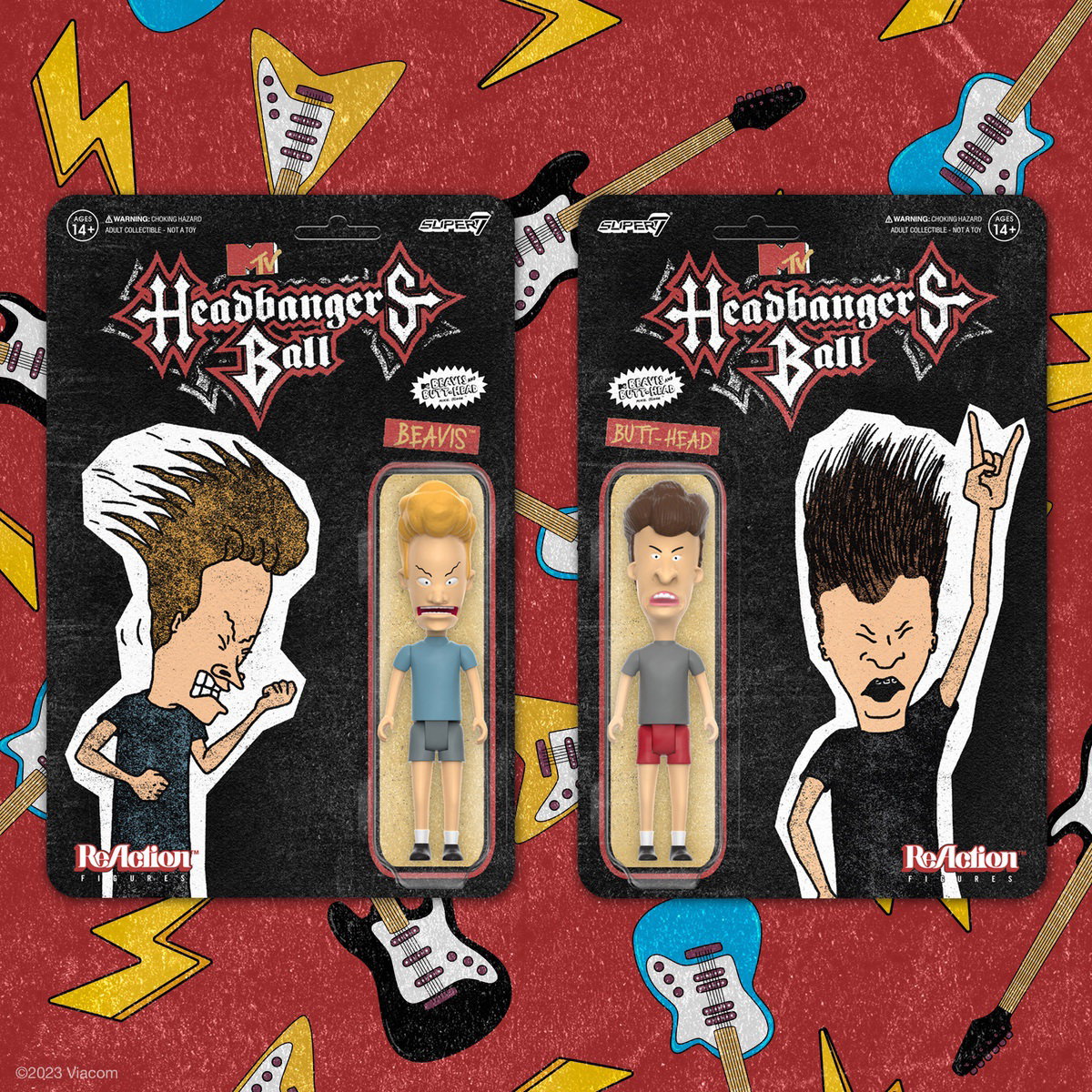 Super7: 🤘 This is COOL! New Beavis and Butt-Head ReAction Figures! 🤘 ...