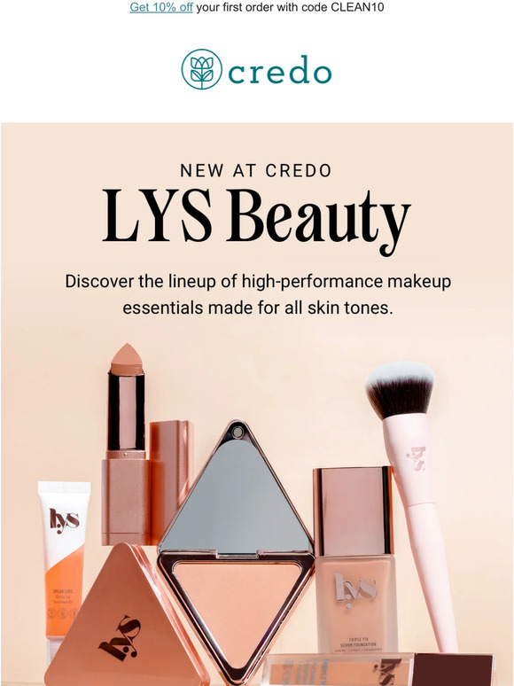 Credo Beauty: New at Credo: LYS Beauty! High-performance, clean makeup ...