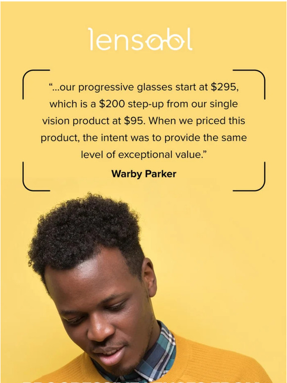 Lensabl: Progressive Lenses - Lensabl vs. The Competition | Milled