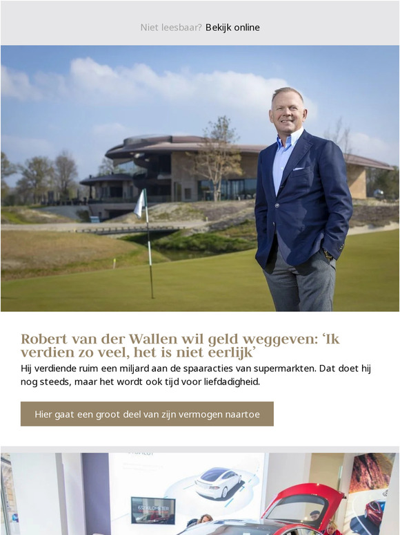 Quote: Robert van der Wallen wil geld weggeven & Een kijkje in het ...