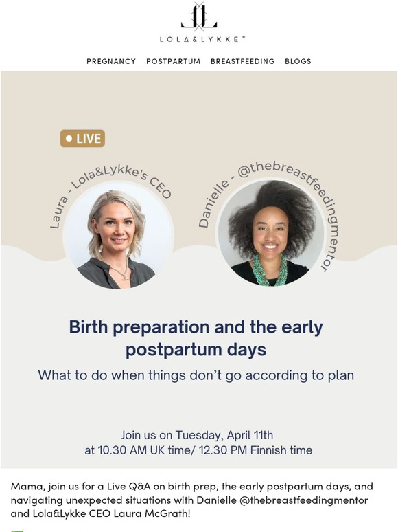 Lola&Lykke: Join our Live Q&A - 1 hour left 📣 | Milled