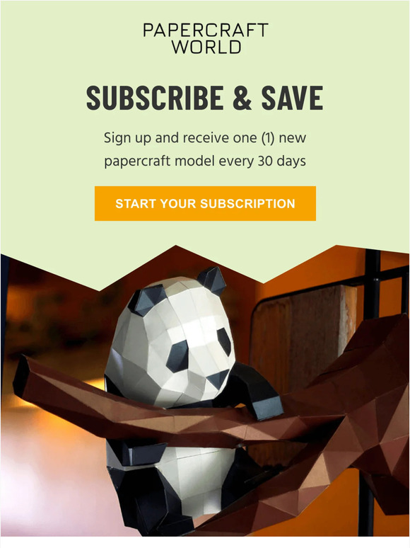 PaperCraft World: Get a Papercraft Model Every Month! 🚨 | Milled