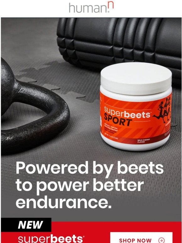 HumanN: It’s here... *NEW* SuperBeets Sport | Milled