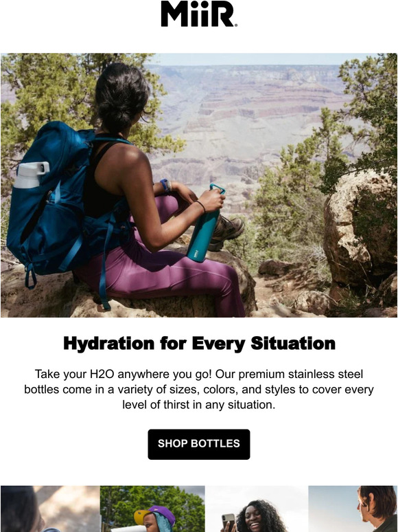 MiiR: Hydration for Every Situation | Milled
