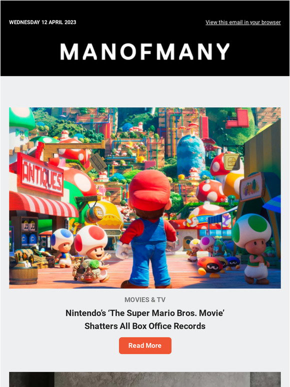Man of Many: Nintendo’s ‘The Super Mario Bros. Movie’ Shatters All Box ...