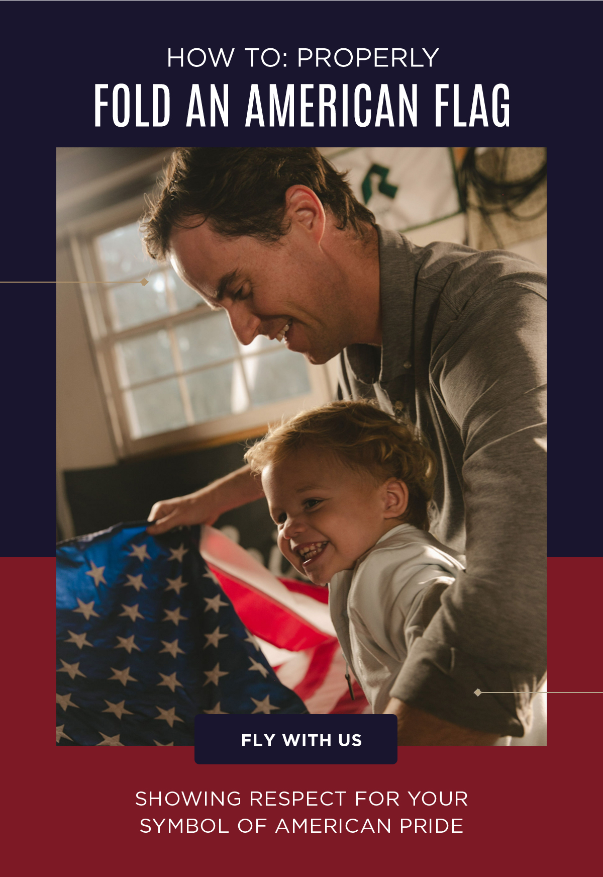 Allegiance Flag Supply: How To Properly Fold An American Flag! | Milled