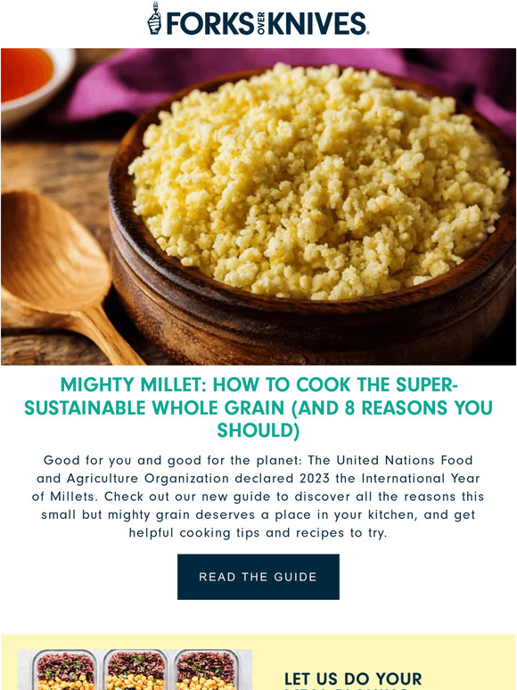 Forks Over Knives: Mighty Millet: How to Cook the Super-Sustainable ...