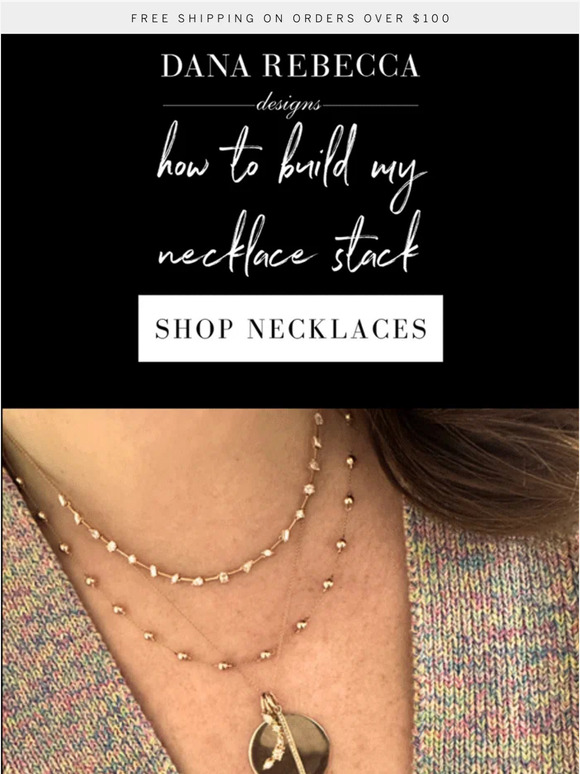 Dana Rebecca Designs: Build My Necklace Stack | Milled