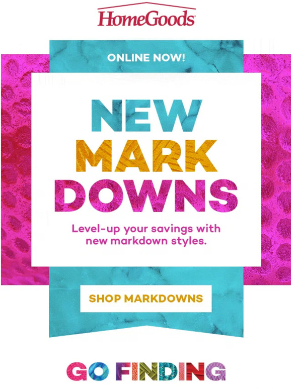 Home Goods: Psst! NEW markdowns are HERE! | Milled