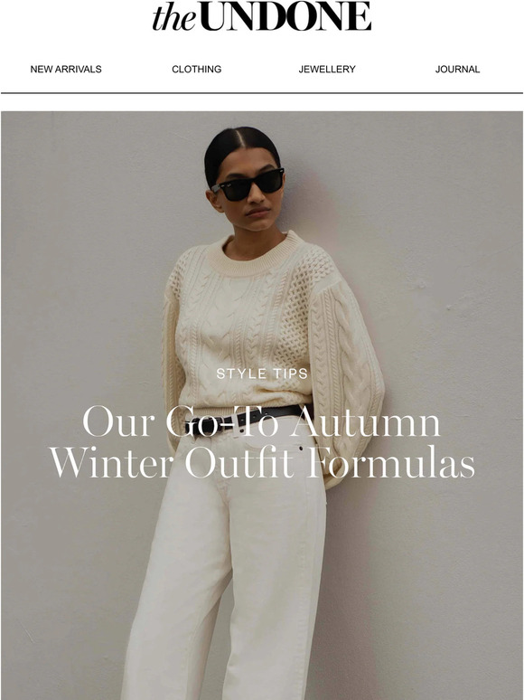 The Undone: 5 Outfit Formulas That Will Always Work | Milled