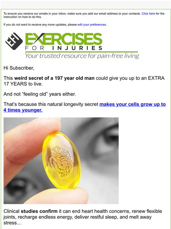 Exercises For Injuries: This 197-Year-Old Man’s Longevity Secret Makes ...