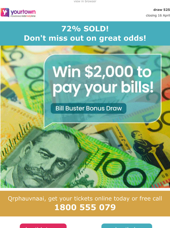 Boystown: ⏰ Last day, last bonus draw! ⏰ | Milled