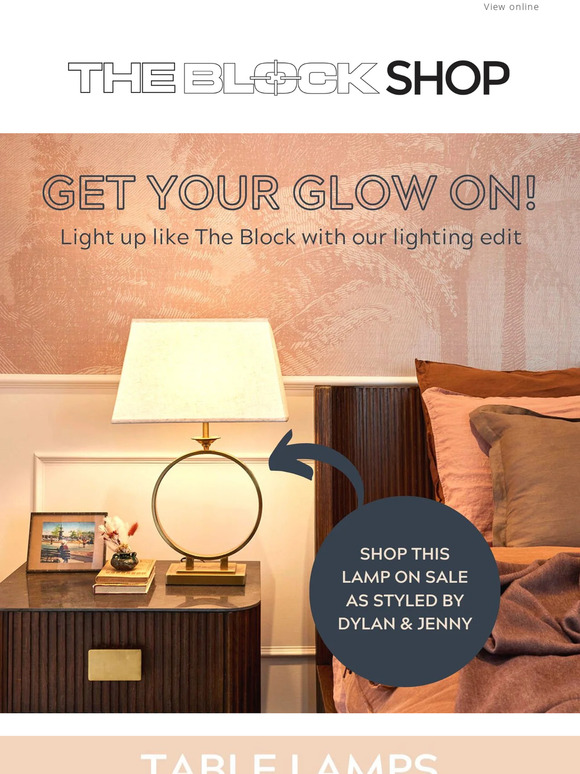 The Block Shop: Light up like The Block Let Your Light Shine PLUS Lamps ...
