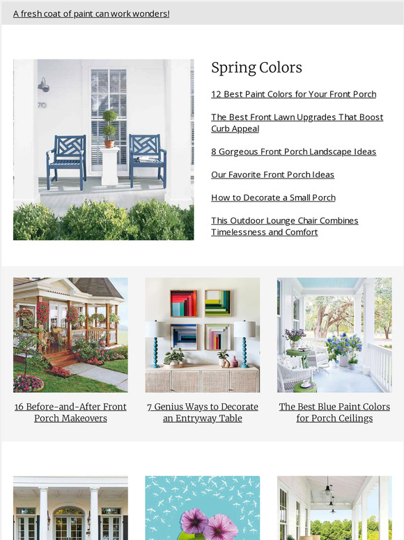 Better Homes and Gardens: 16 Before-and-After Front Porch Makeovers ...