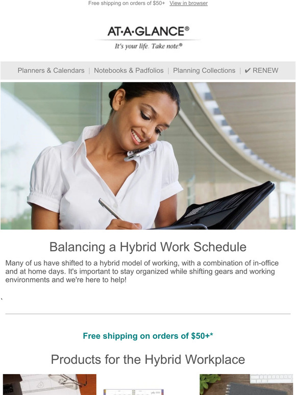 AT-A-GLANCE: Stay on track with these AT-A-GLANCE favorites! | Milled