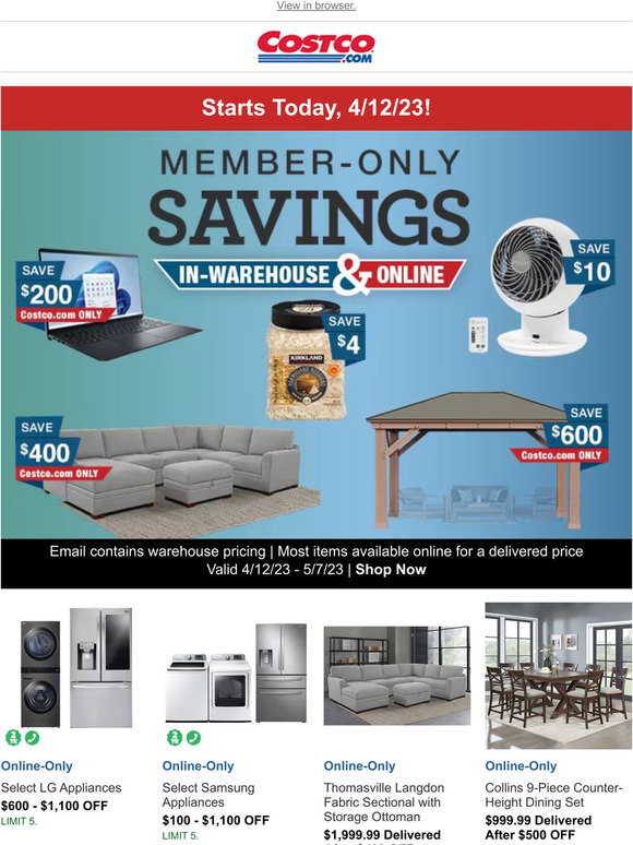 Costco: NEW & EXCLUSIVE! Our Latest Member-Only Savings Book STARTS ...