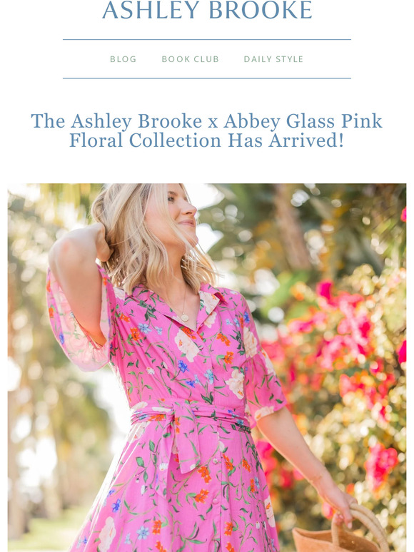 ashley brooke designs: The Pink Florals Are Here! 🌸 | Milled