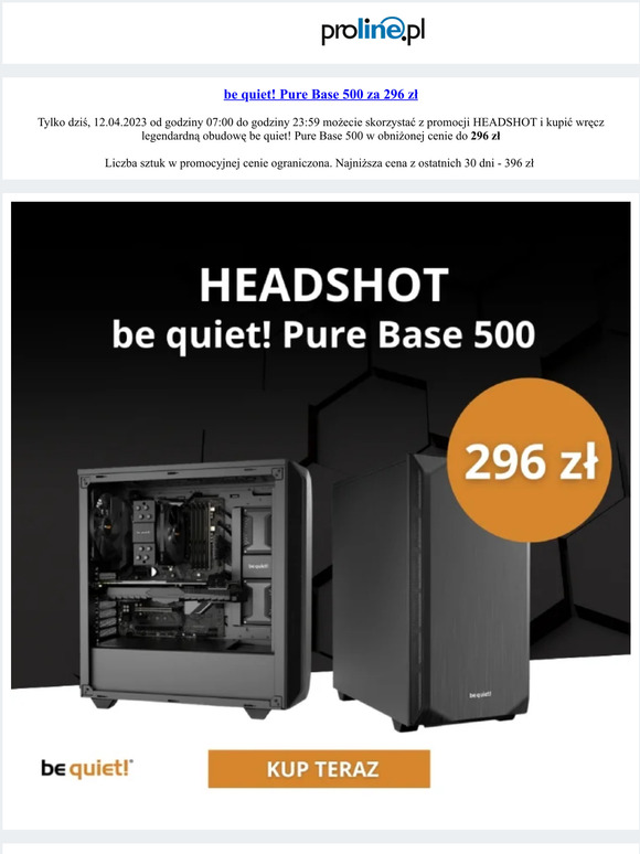 ProLine: -25% na Pure Base 500 | Milled