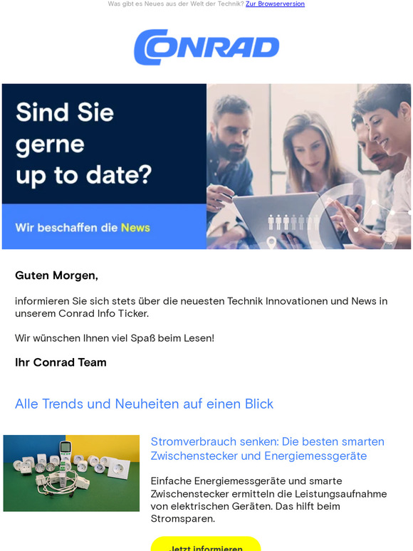Conrad: Stromverbrauch senken: Die besten smarten Zwischenstecker und ...