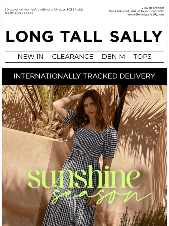 Long Tall Sally: Spotlight On: Summer Styles | Milled