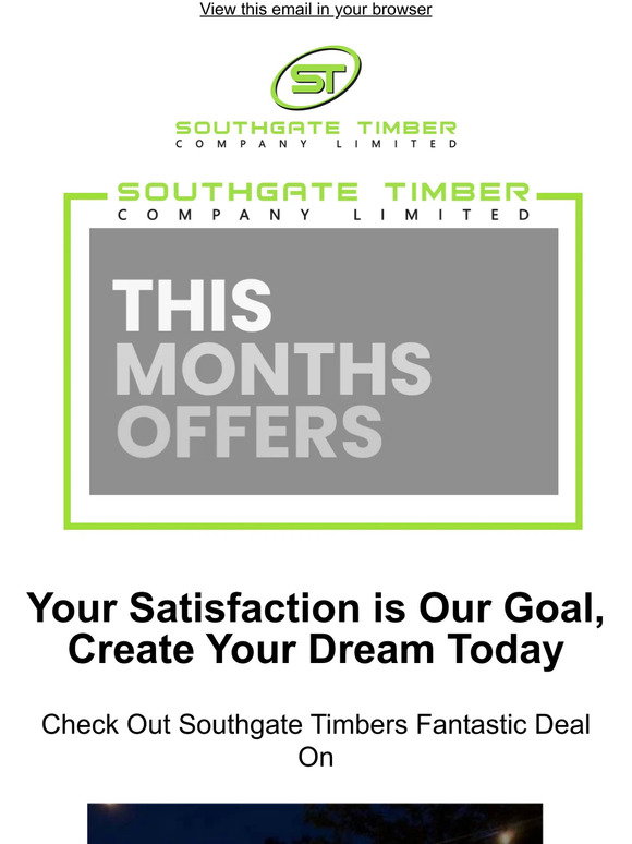 Southgate Timber: ** Southgate Timbers April Deal - Western Red Cedar ...