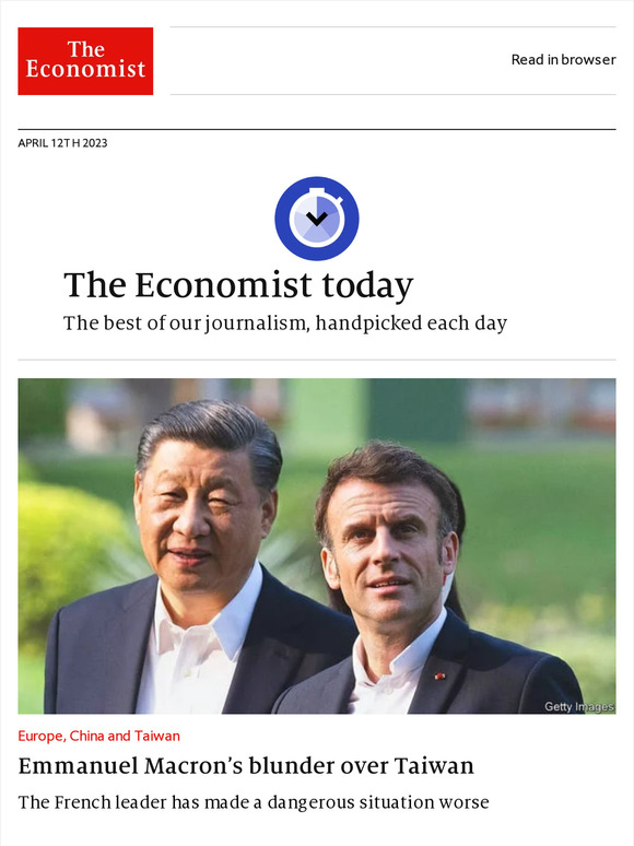 The Economist: Macron’s dangerous blunder | Milled