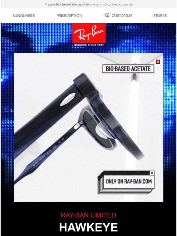 Ray-Ban: Hawkeye | Earth Day Limited Edition | Milled