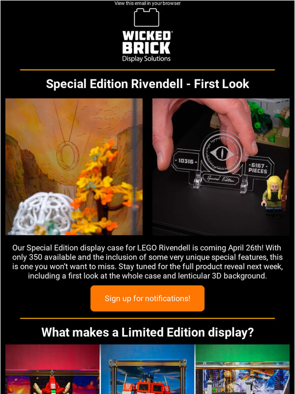 Wicked Brick: Limited Edition Rivendell First Look! | Milled