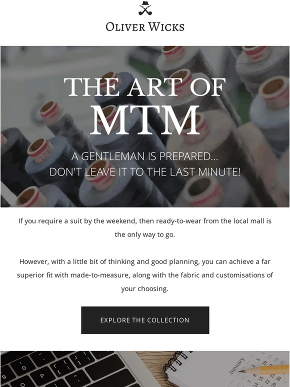 Oliver Wicks: The Art Of Made-to-Measure Suits 🧵 | Milled