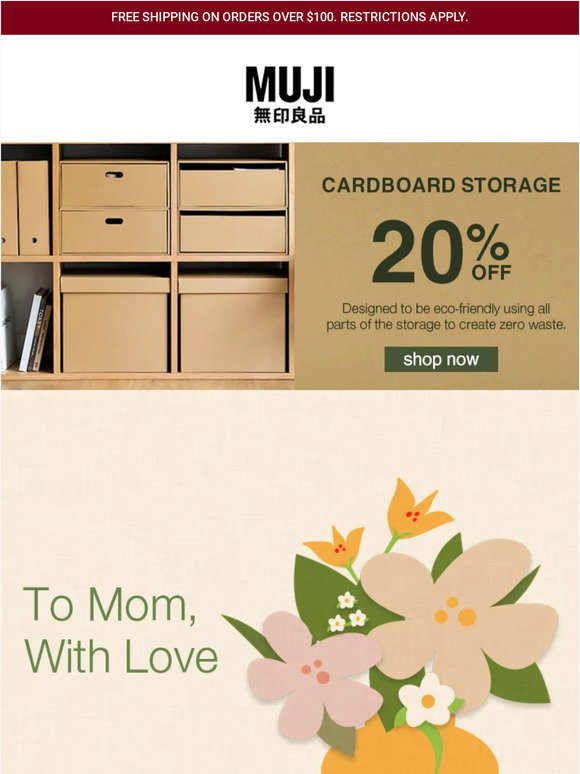 MUJI: Our Mother's Day Gift Guide Is Here. | Milled