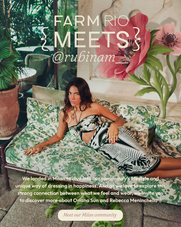 FARM Rio: FARM Rio meets {Rebecca + Oriana} | Milled