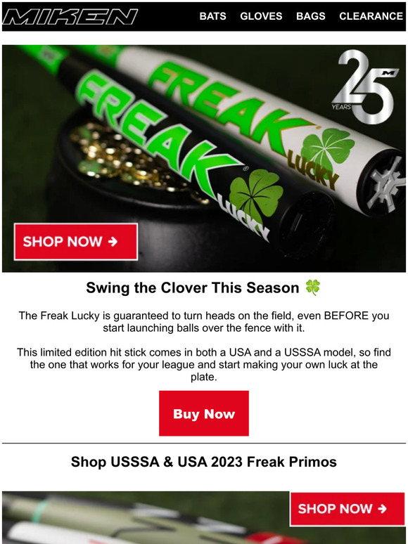 Miken Sports: Get the 2023 Freak Lucky for Your Season 🍀 | Milled