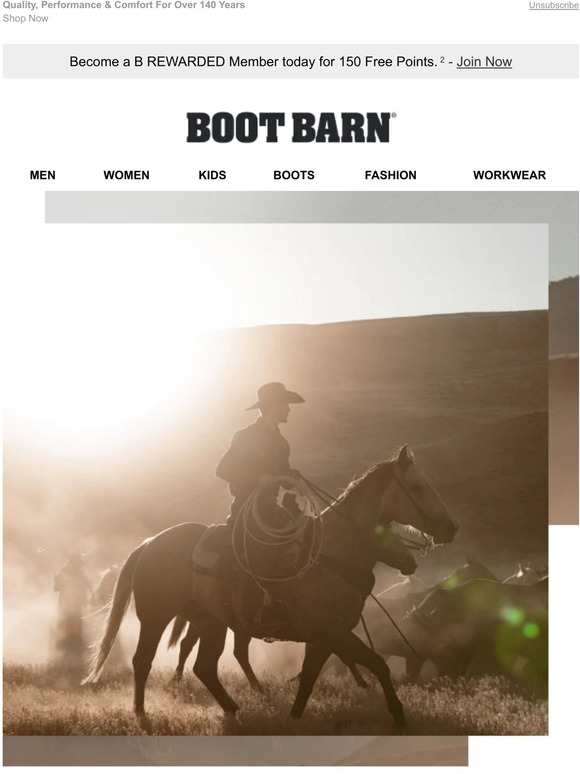 Boot Barn: Iconic Boots From Justin | Milled