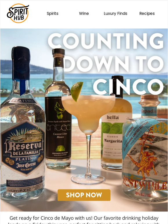 Spirit Hub: 🍹 We're Counting Down To Cinco De Mayo! | Milled