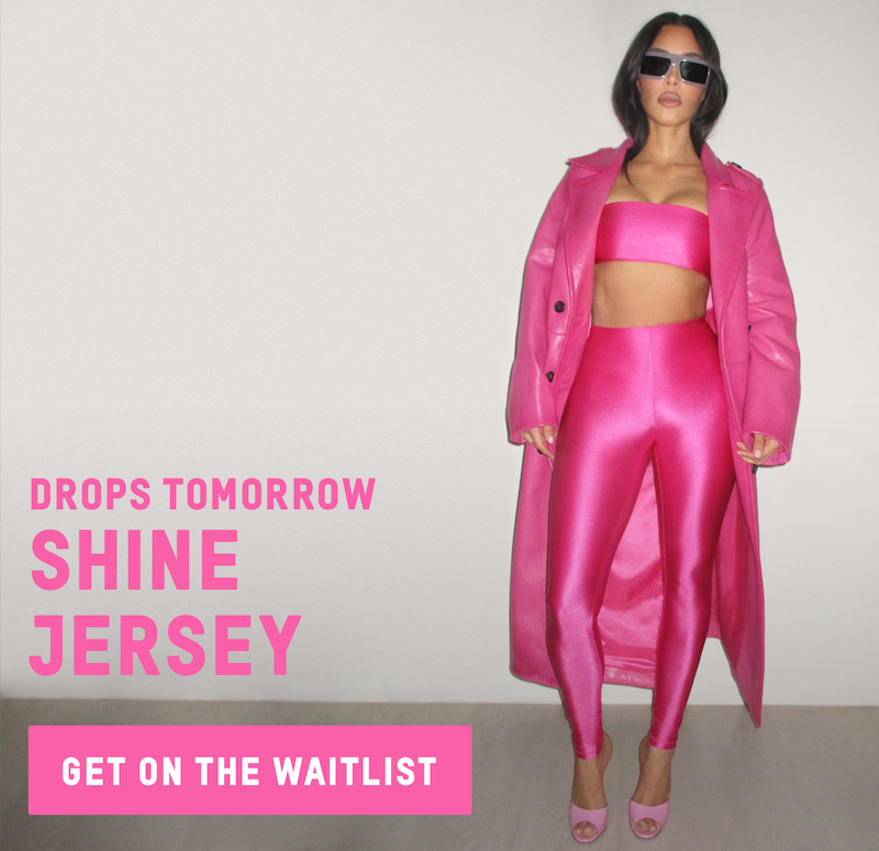 SKIMS: Drops Tomorrow: Shine Jersey | Milled