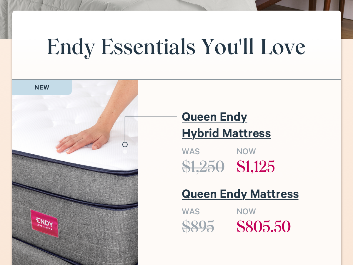 Endy: How to create the perfect sleep setup | Milled