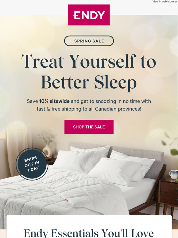 Endy: How to create the perfect sleep setup | Milled