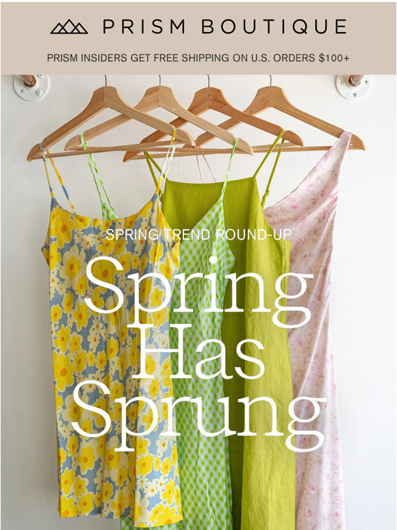 Prism Boutique: Our BEST spring trends 👉 | Milled