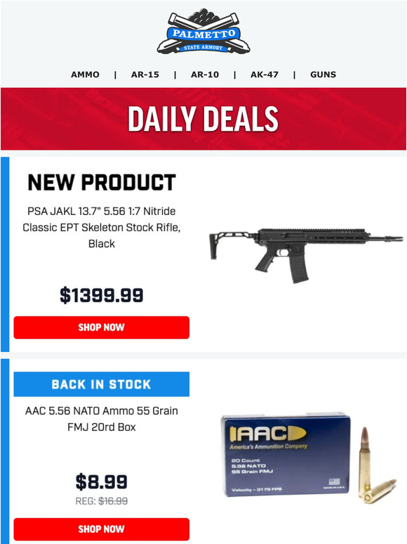 Palmetto State Armory: JAKL In The Box! | PSA JAKL 13.7" 5.56 1/7 EPT ...