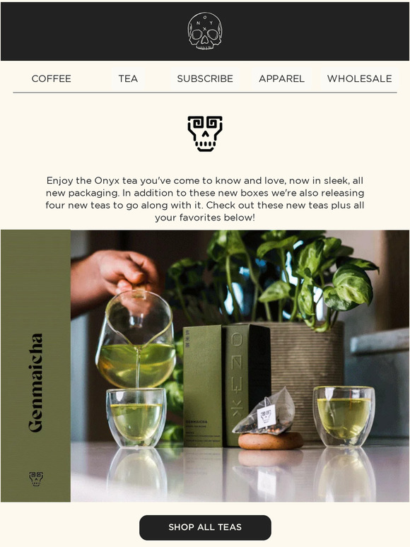 Onyx Coffee Lab: Delicious Onyx Tea, Stunning New Packaging! ☕️ | Milled