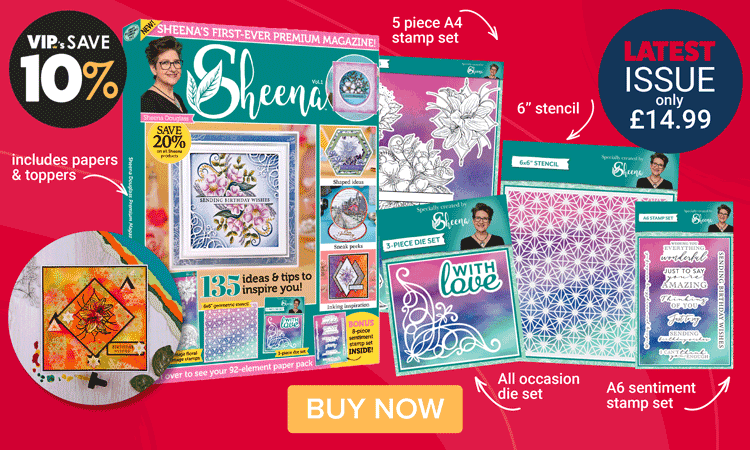 Craft Stash: NEW Sheena Premium Kit Magazine On Sale Today! | Milled