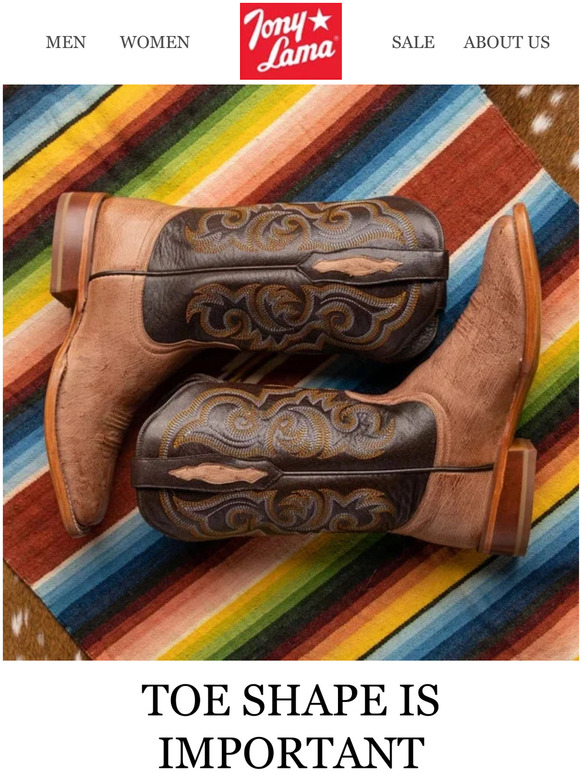 Justin Boots: Find YOUR Toe Shape | Milled