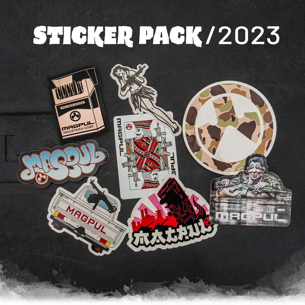 Magpul: Now Shipping – 2023 Sticker Pack | Milled