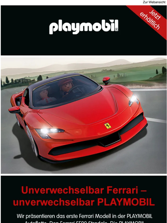 PLAYMOBIL: Der Ferrari SF90 Stradale – der Supersportwagen | Milled