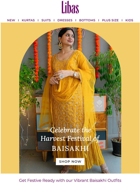 Libas: Libas Celebrates Colours of Baisakhi | Milled