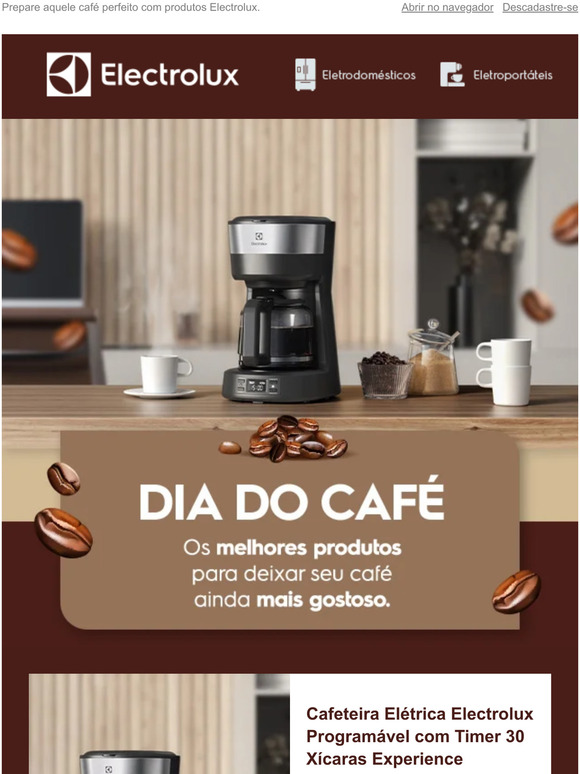 Electrolux: Temos os produtos ideias para você celebrar o dia do café ☕ ...