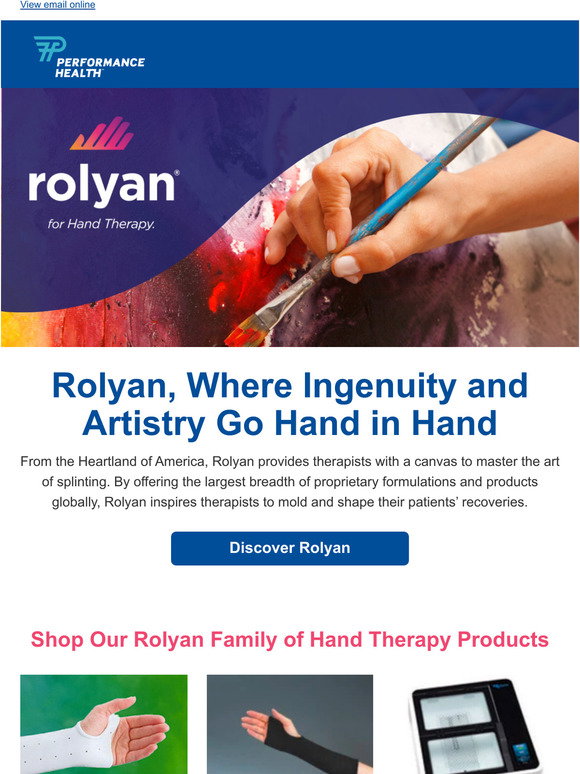 Performance Health: Revolutionize Your Splinting with Rolyan | Milled