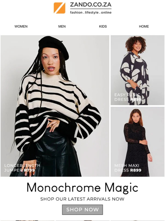 Zando: Monochrome: the art of styling in a single colour 🖤 | Milled